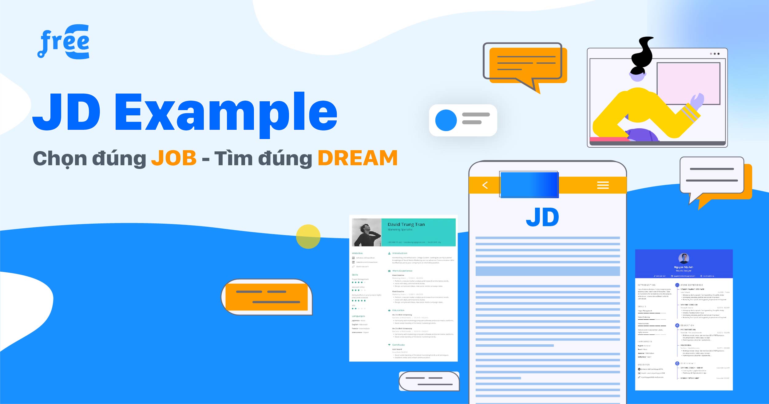 100 mẫu mô tả công việc cực chuẩn mà HR cần biết| freeC Asia